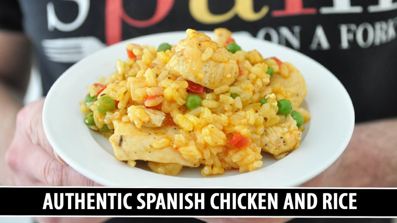 Authentic Spanish arroz con pollo | Classic chicken and rice recipe