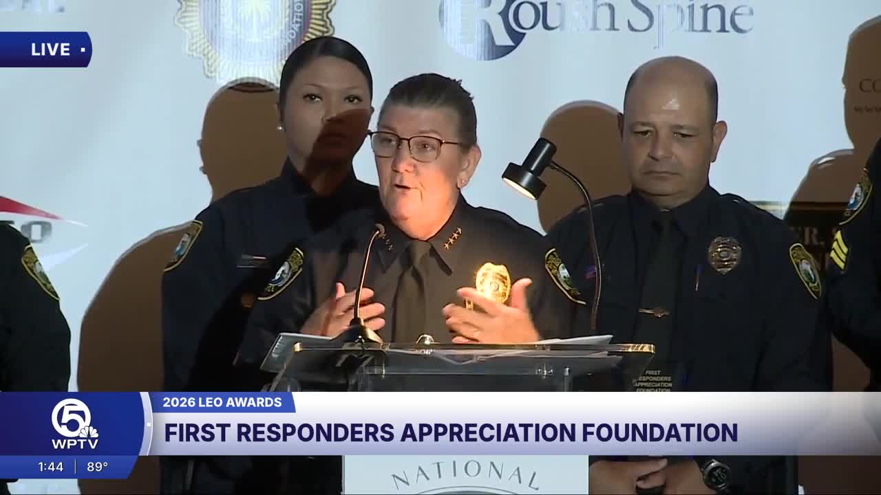 Palm Beach County School Board Police Department's pantry program team ...