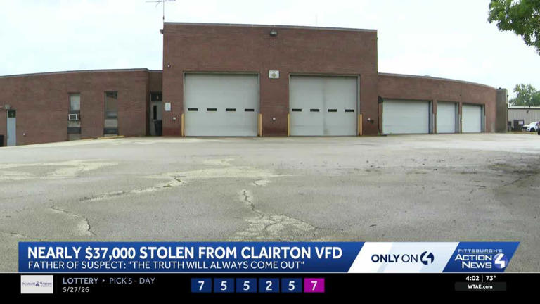 Local VFD treasurer accused of stealing $37K from department; father ...