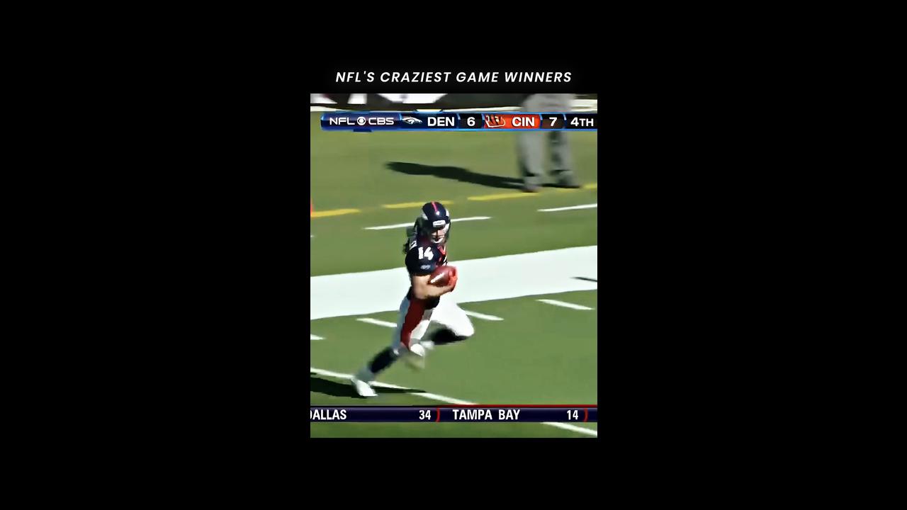 NFL's craziest game winners