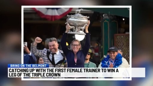 Catching up with the first female trainer to win a leg of the Triple Crown