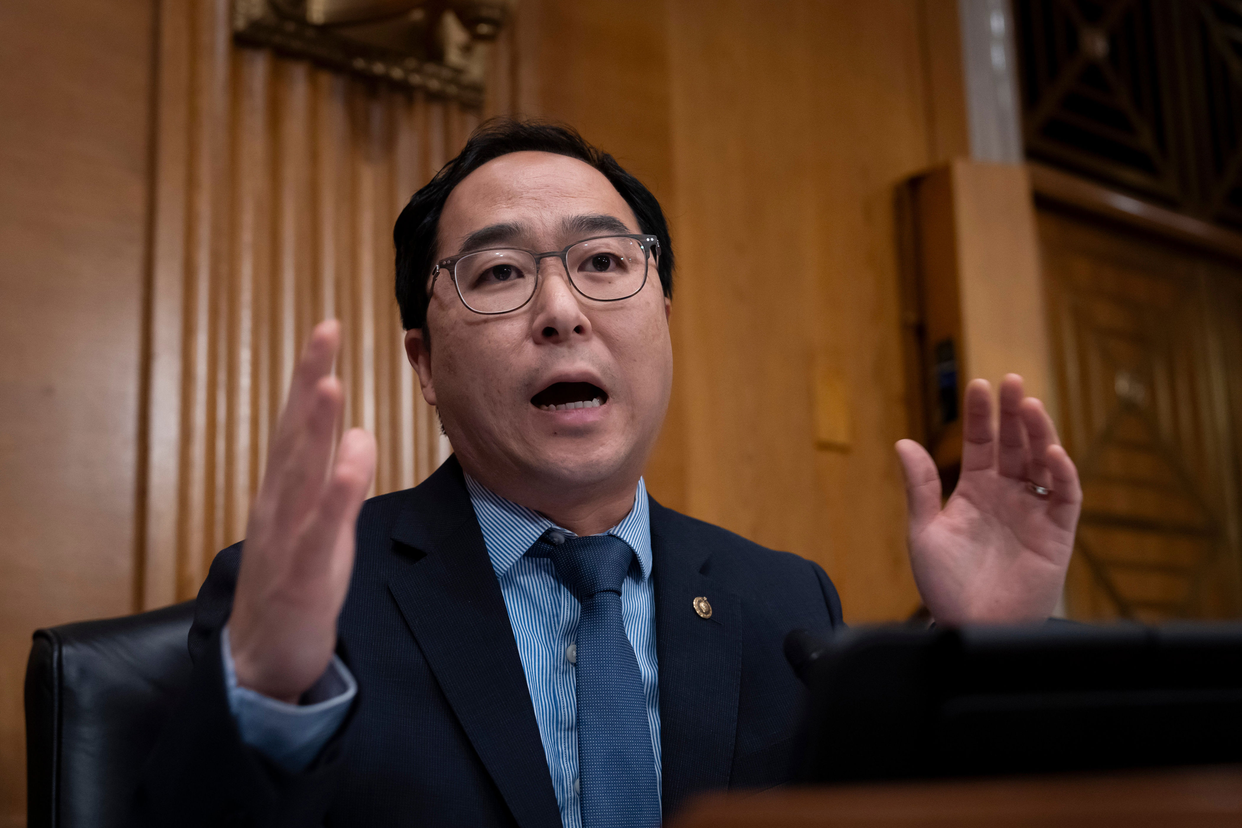 ICE agents pepper spray New Jersey senator: ‘It’s a sad day’