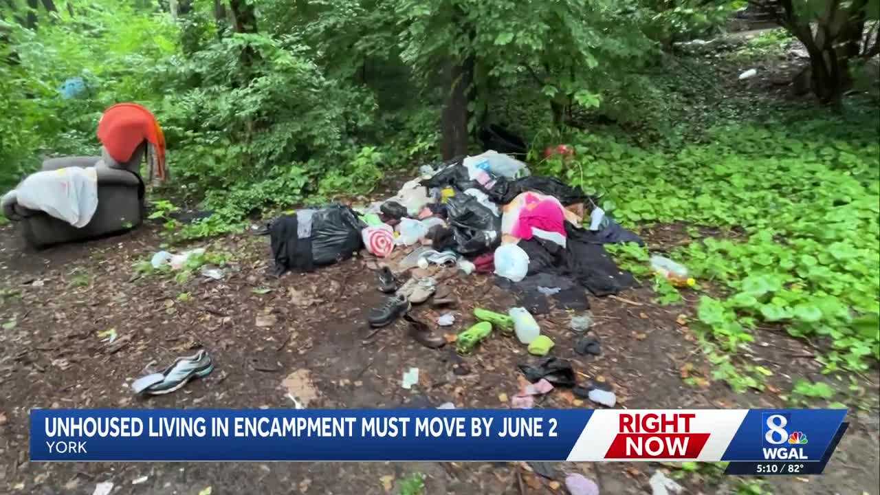 City of York prepares to clean encampment sites