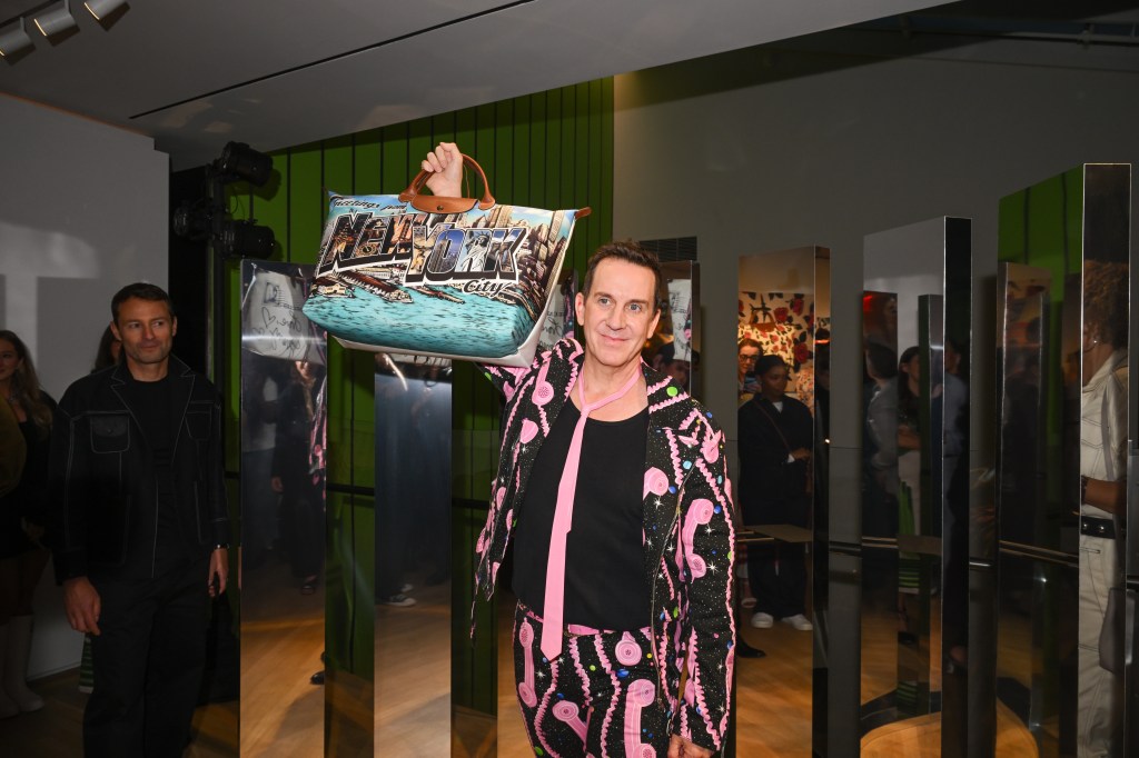 Longchamp toasts new collab bag with Jeremy Scott