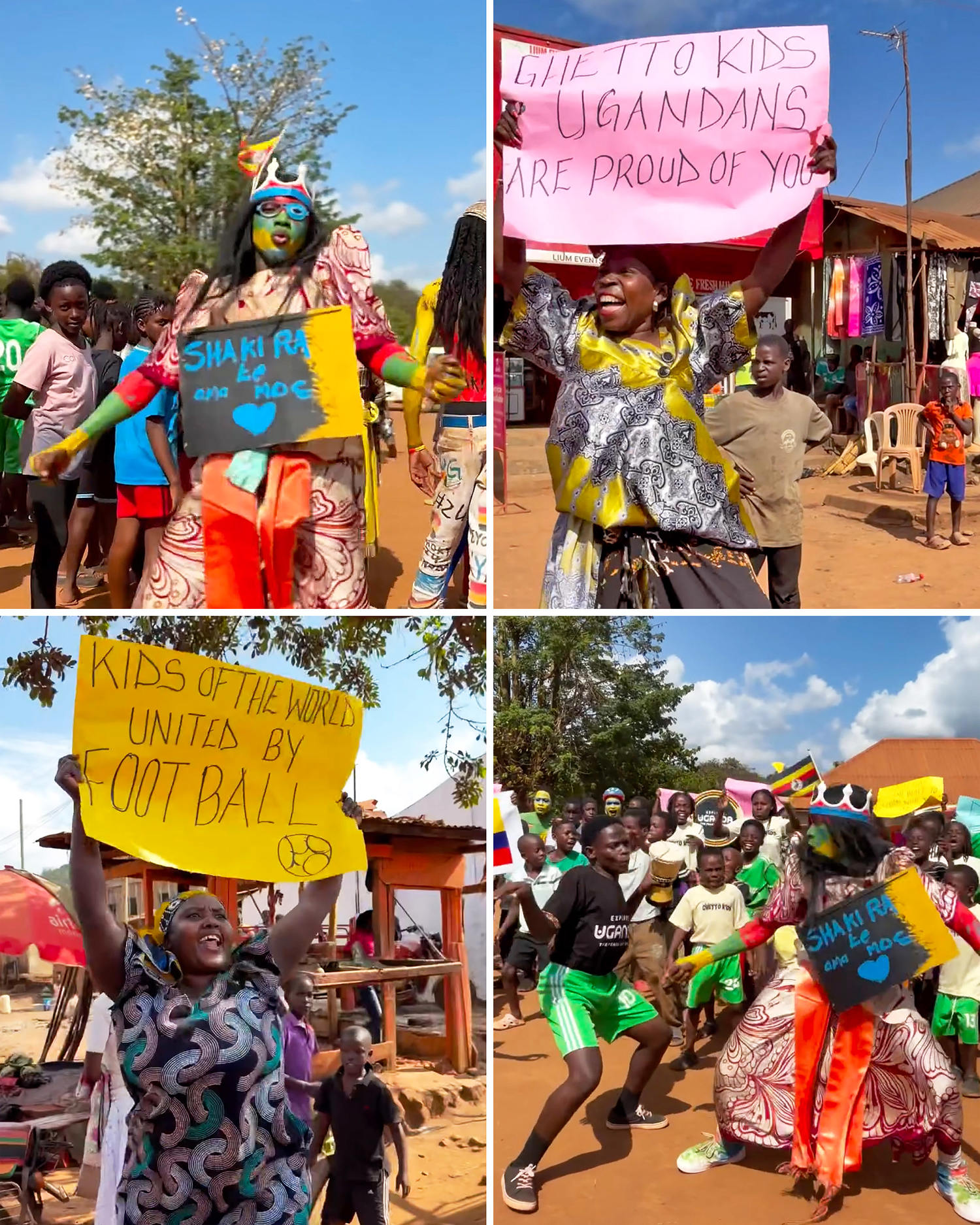 Uganda’s Ghetto Kids will dance with Shakira at World Cup final ...