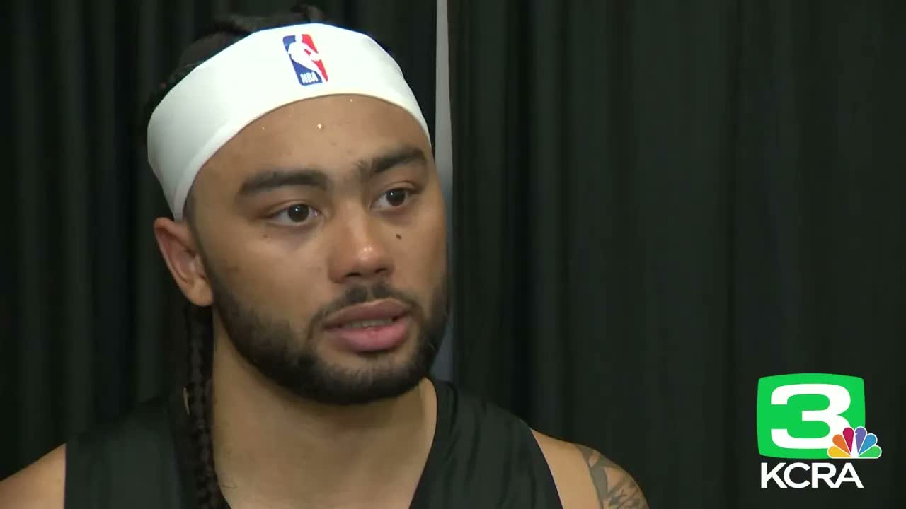 Kylan Boswell of Illinois discusses Sacramento Kings pre-draft workout
