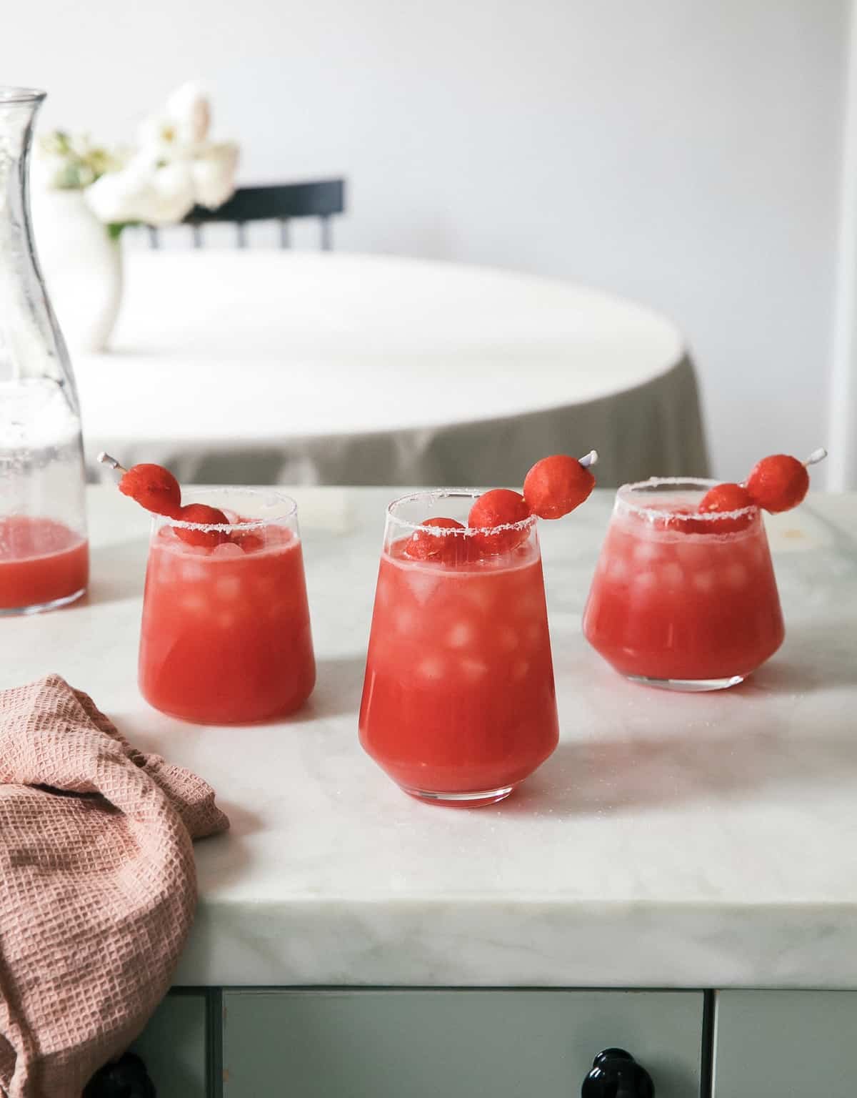 Refreshing watermelon margaritas recipe