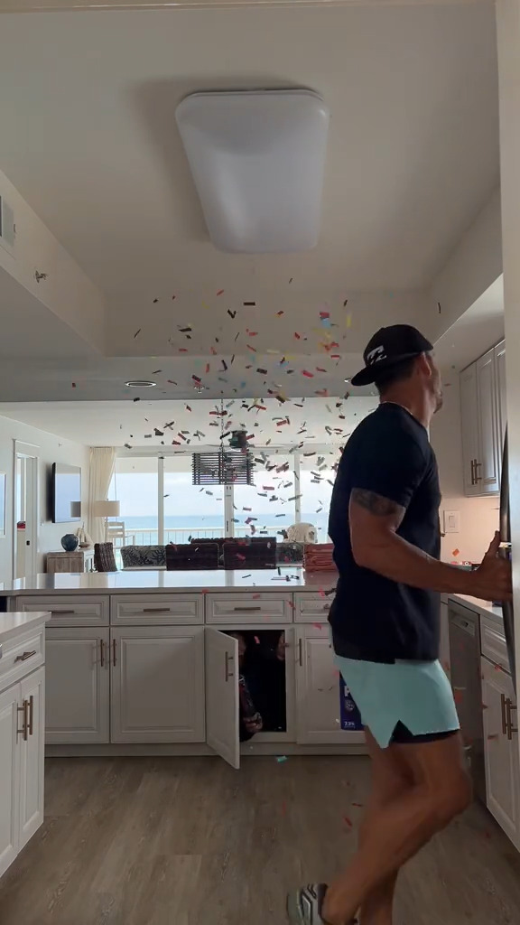 Couples fun with balloons