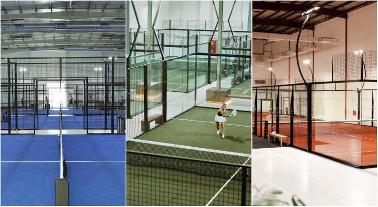 The best indoor padel courts in Dubai