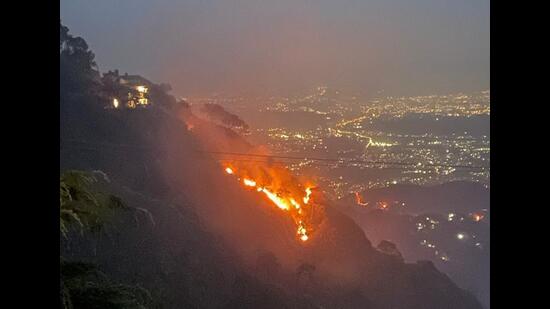 Army, IAF contain Kasauli wildfire after 15-hour battle