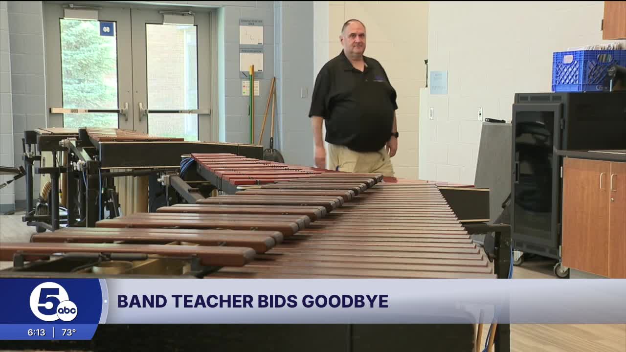 Students say retiring Lake County band director changed their lives