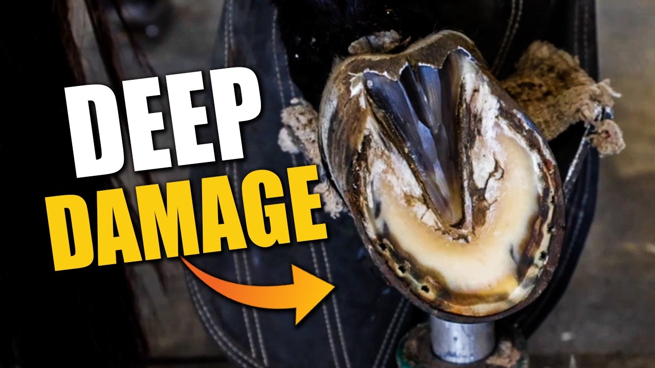 Restoring this cracked hoof