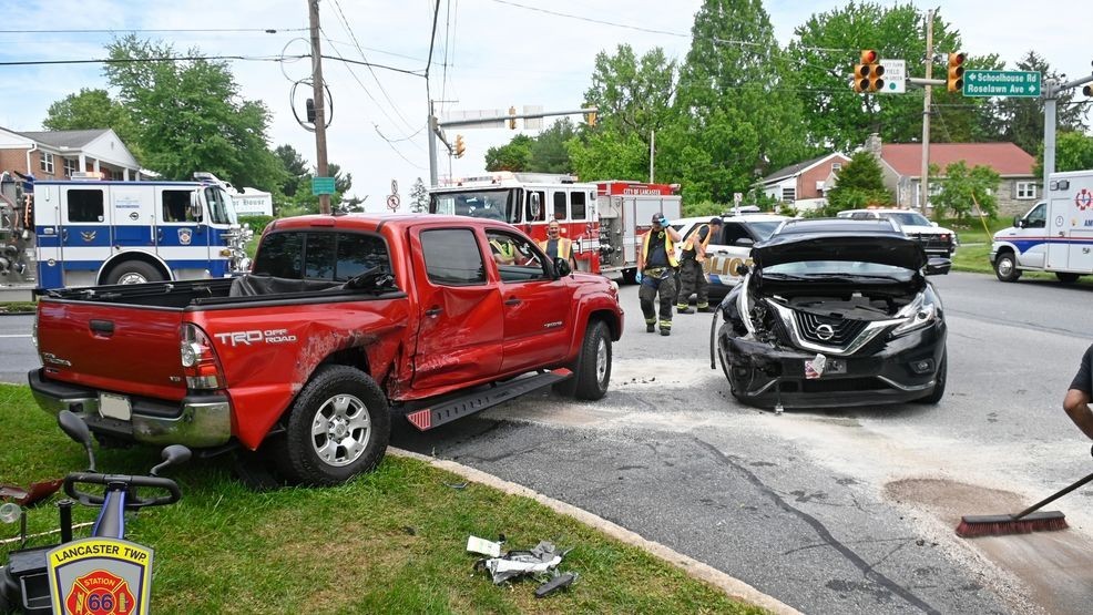 Photos | 2 hospitalized after accident where 1 person was trapped in ...