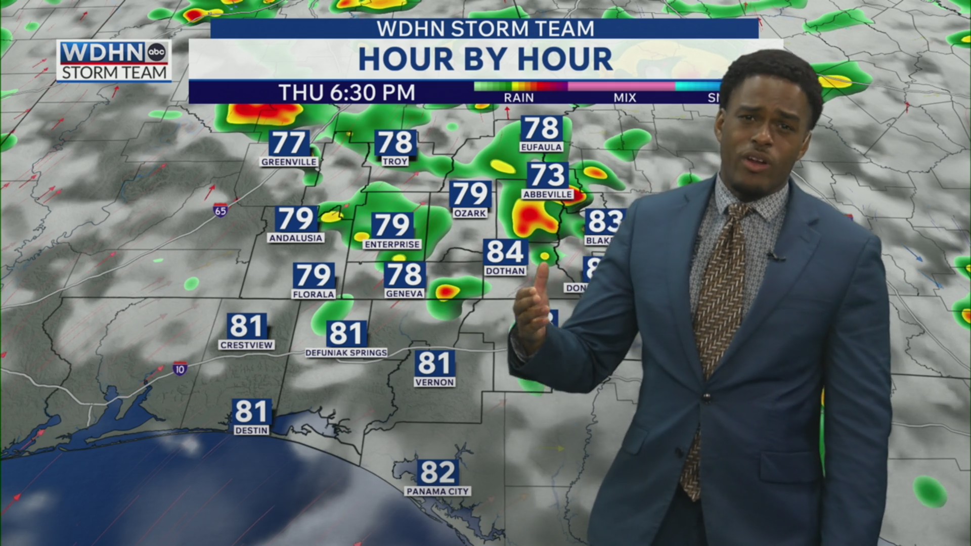 Rinse and repeat pattern, but some areas will remain dry