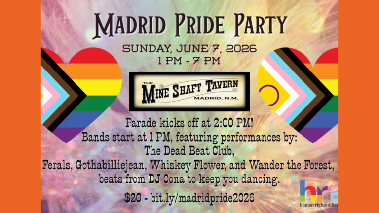 Where to celebrate Pride 2026 in the Land of Enchantment