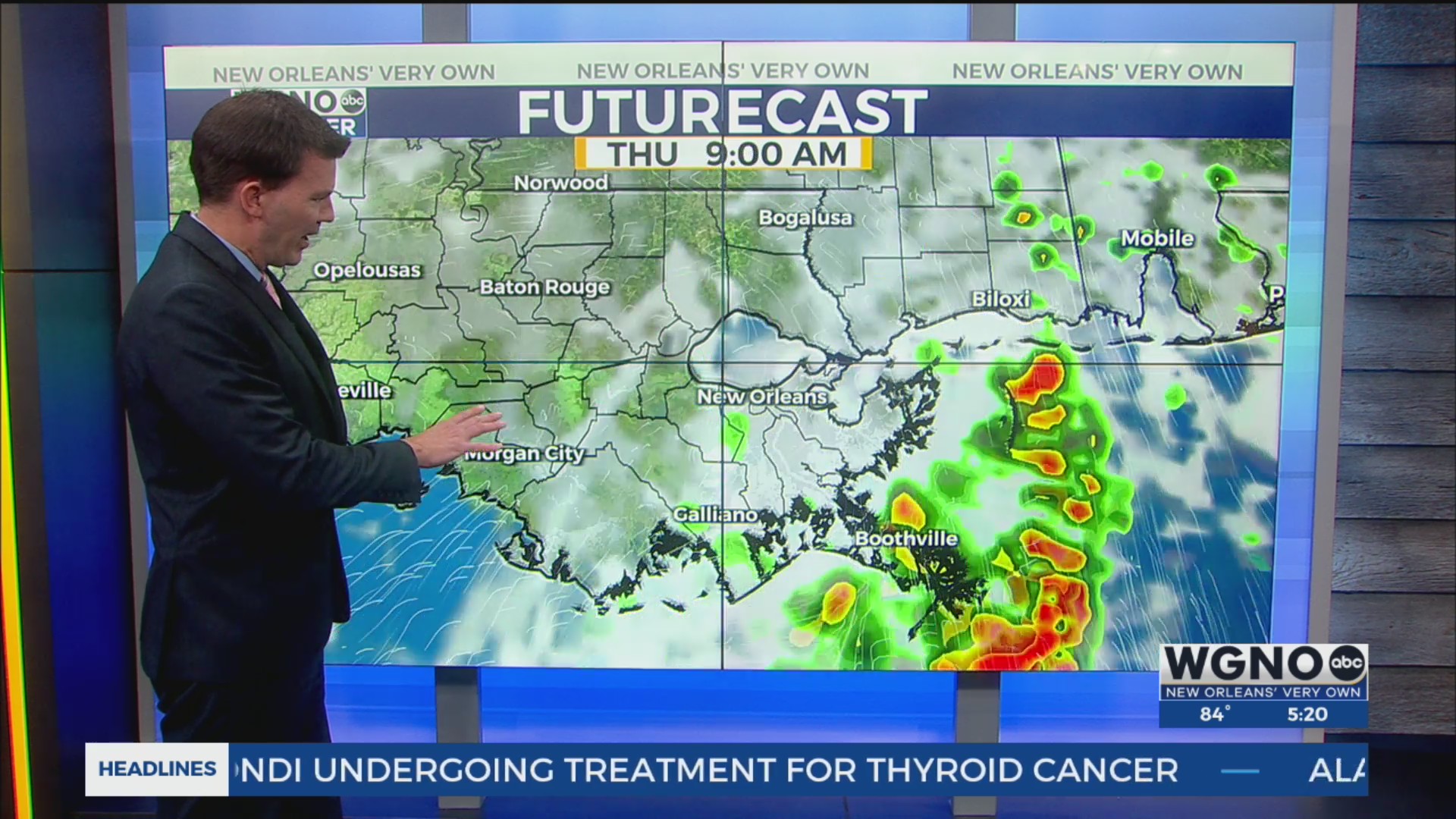 More typical late May pattern coming back Thursday