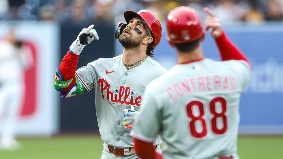 Phillies get last laugh after Padres troll Bryce Harper over viral ...