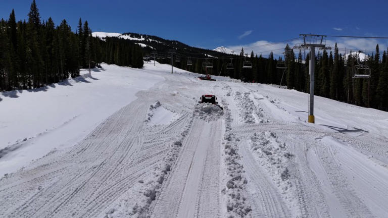 Snow farming keeps Copper Mountain terrain parks open through the summer