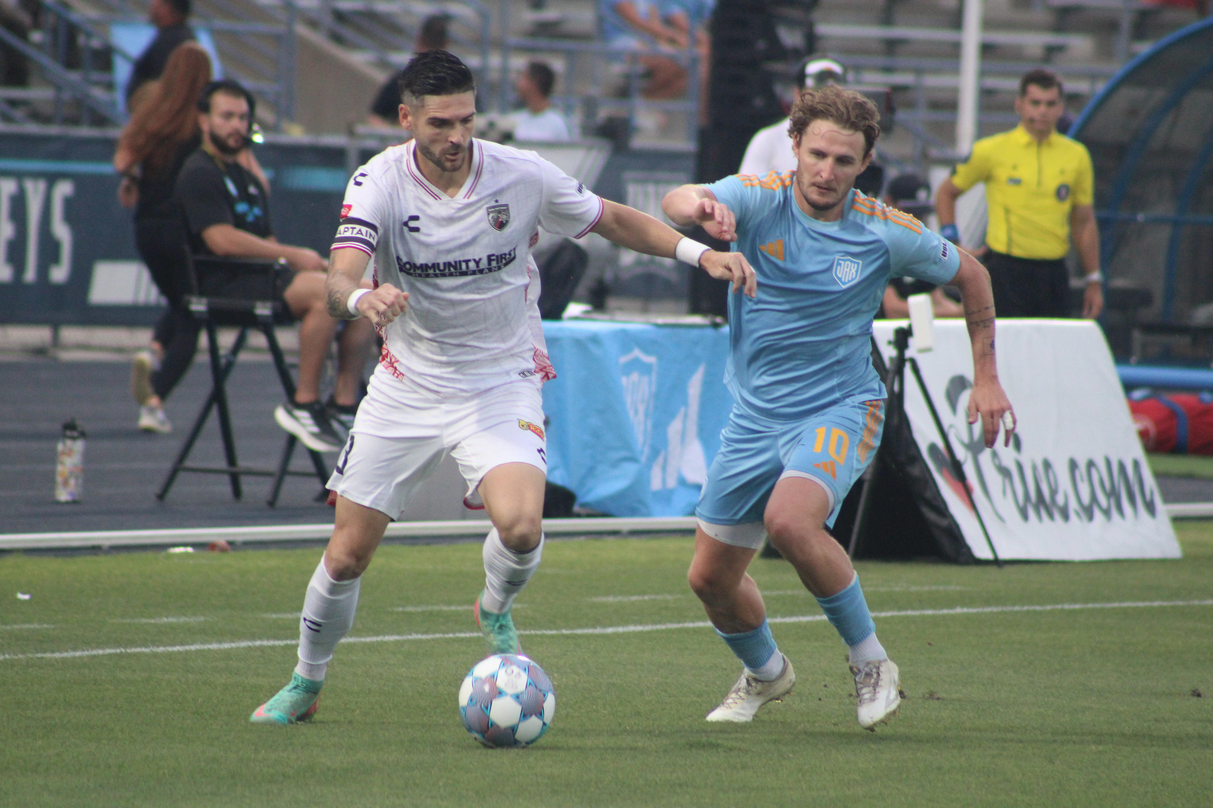Sporting Jax men salvage draw after defensive collapse. What happened?