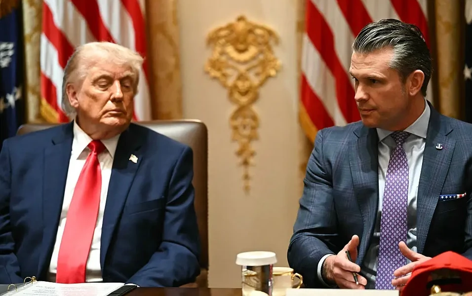 Trump jokes Hegseth 'loves war' while warning Iran in talks update