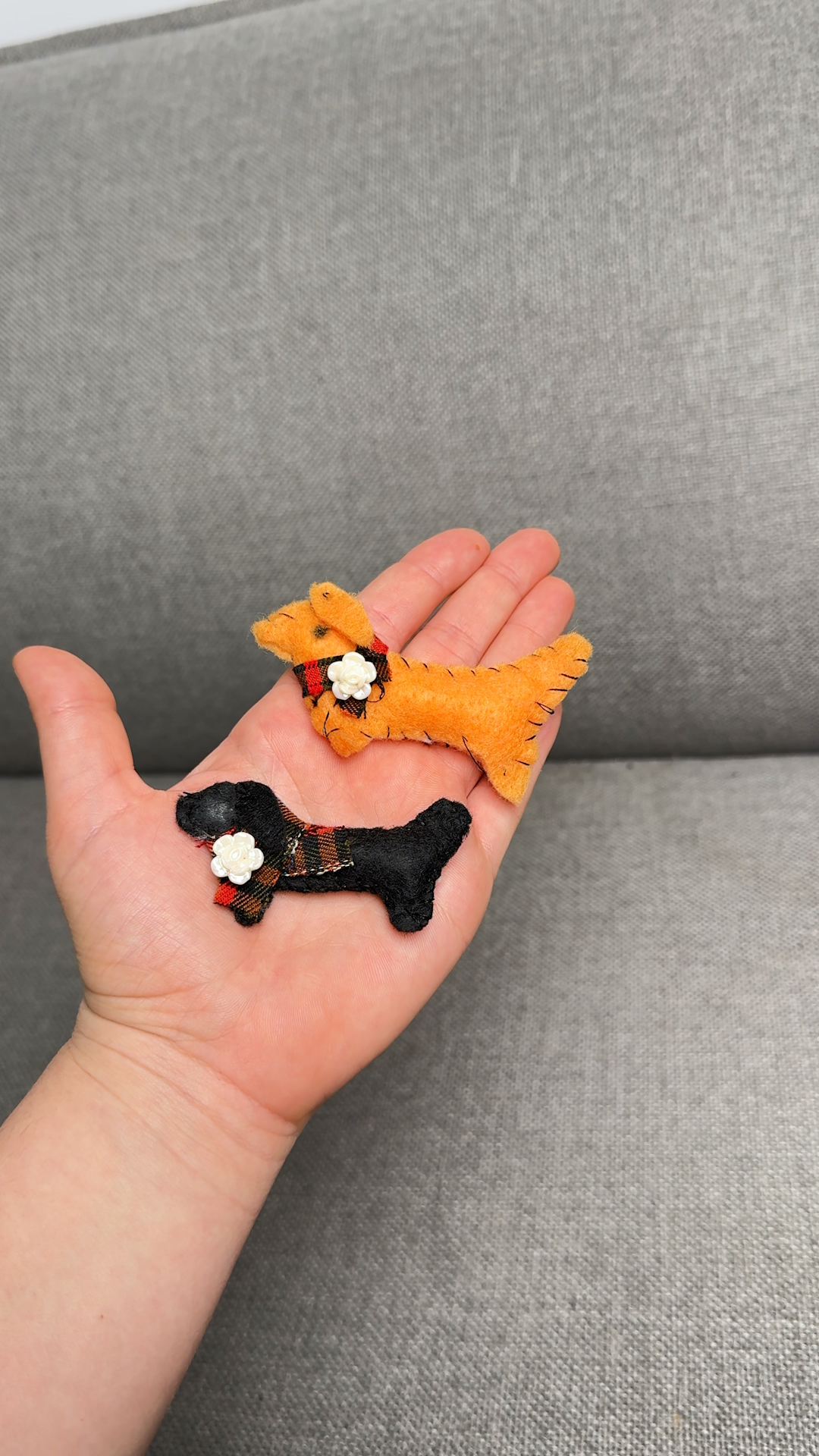 Easy sewing cute dog plushies 🐶🧵