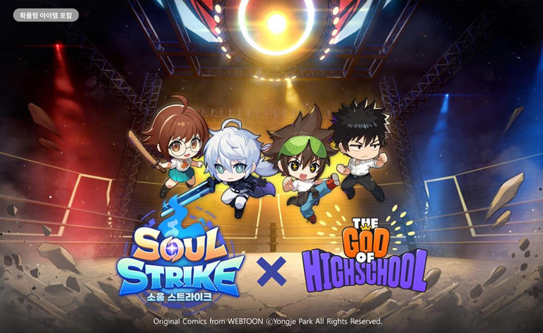 Soul Strike launches collaboration with Naver Webtoon's 'The God of ...