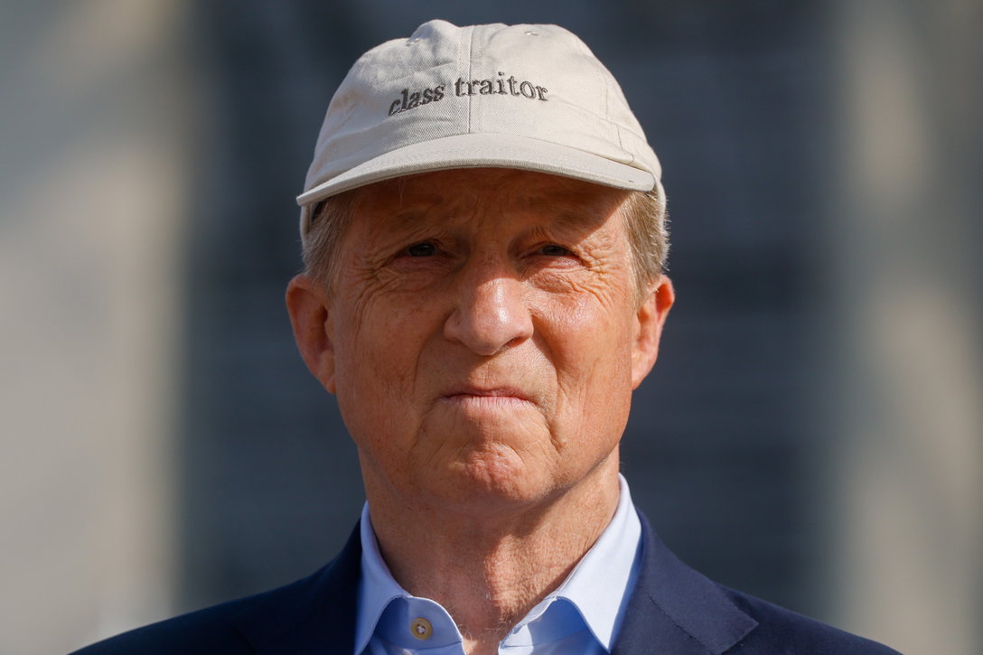 Boomer billionaire politician gives the most unlikely, full-throated ...