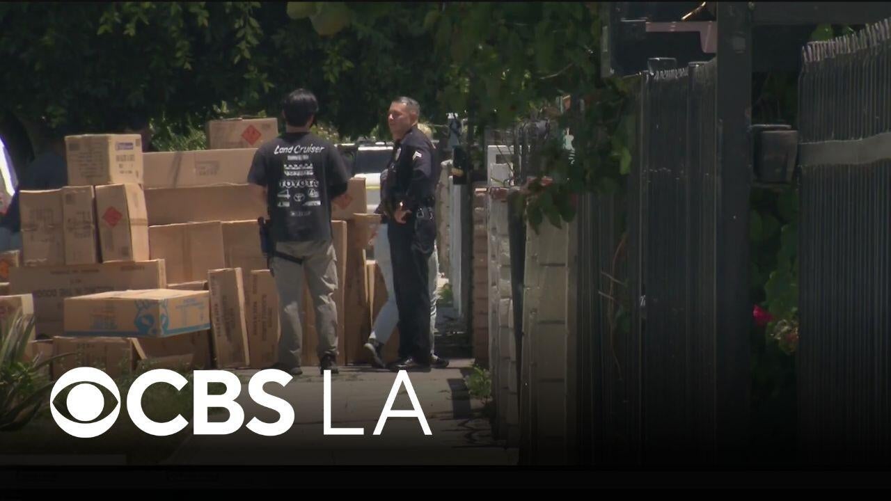 South LA neighborhood evacuated after officers discover large stash of ...