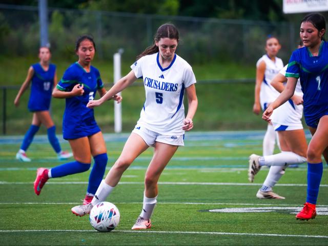 Christ the King downs Mountain Island on late PK to win 1A West girls ...