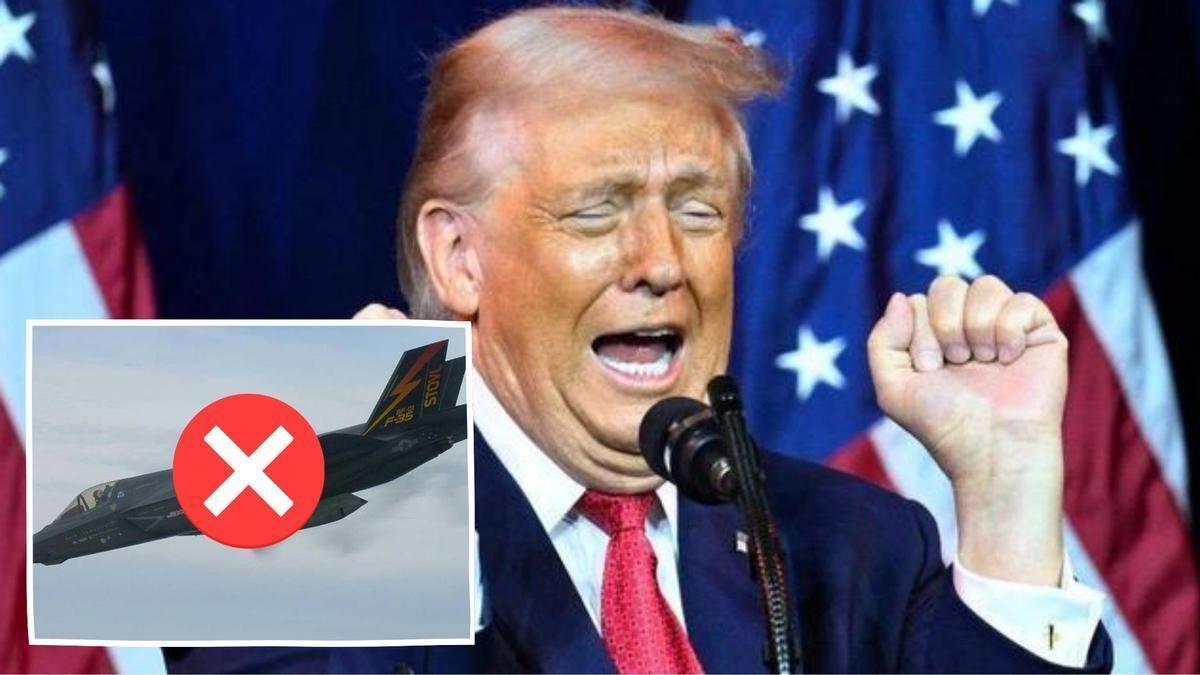 Trump bloquea a España uno de los aviones más potentes del Ejército