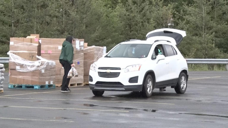 Mobile food pantry drop-off days see decline in attendance