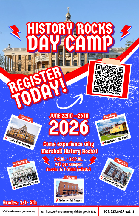 Harrison County’s History Rocks Day Camp: Interactive learning