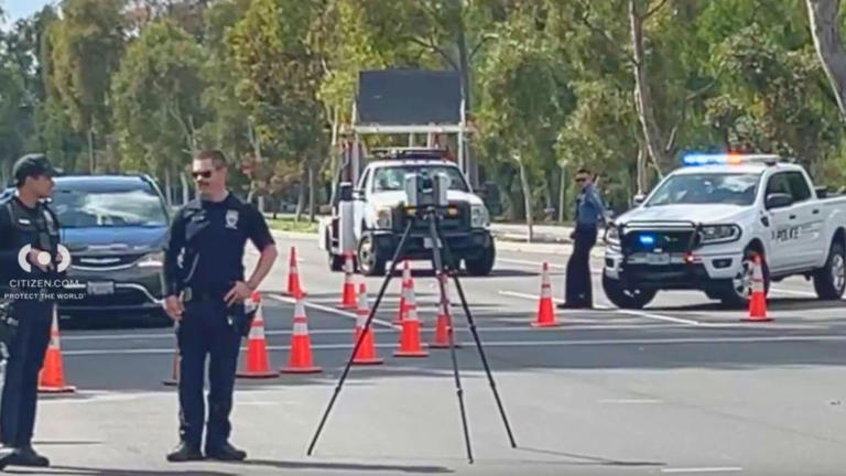 95-year-old woman killed in multi-vehicle Irvine crash