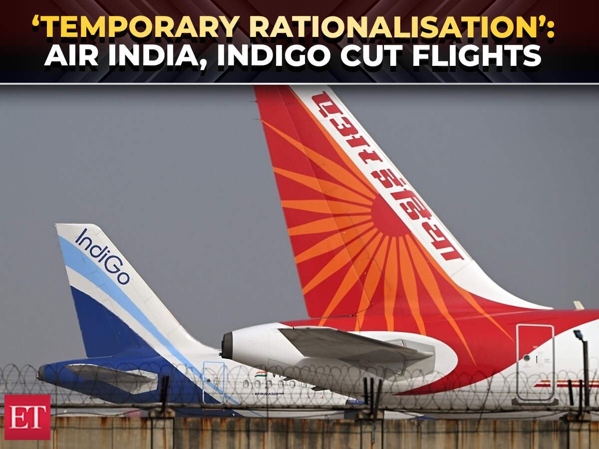 Air India says 'high fuel prices' force cuts; IndiGo also reduces ...