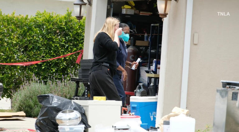 SWAT teams, hazmat crews swarm quiet LA neighborhood