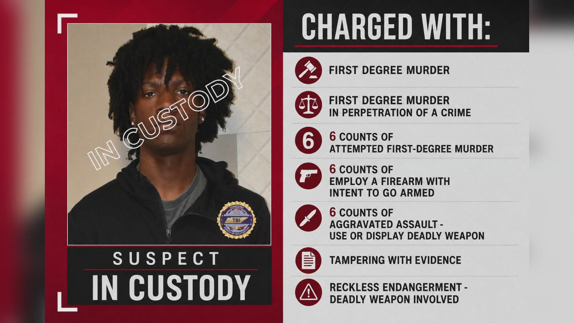 Man suspected of Brownsville prom-night shooting in custody