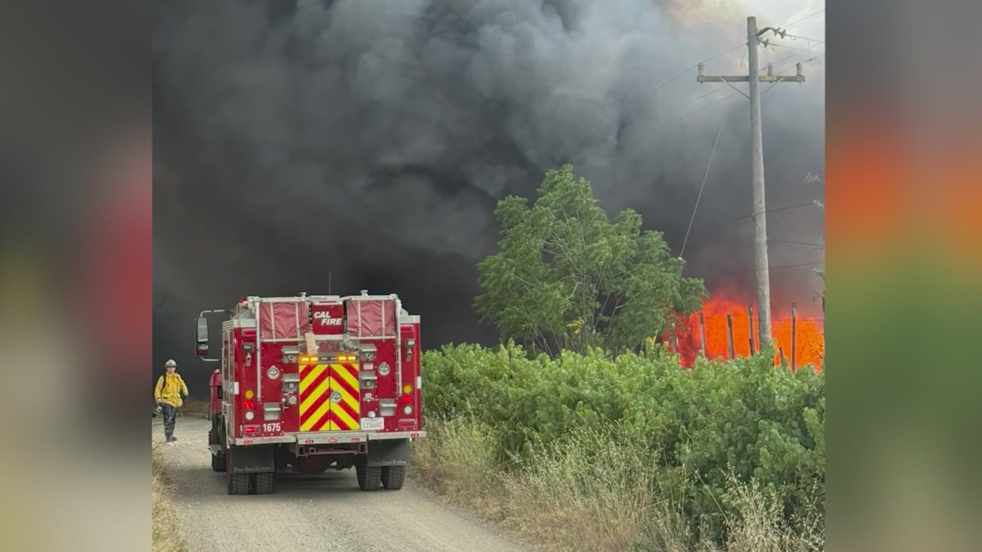 Fast-moving grass fire contained in Livermore