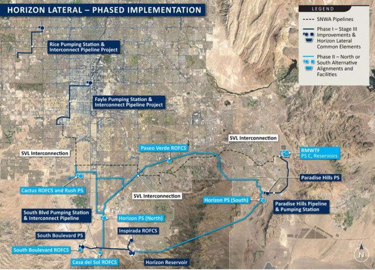 Massive Las Vegas Valley pipeline project carries cost of at least $2 ...