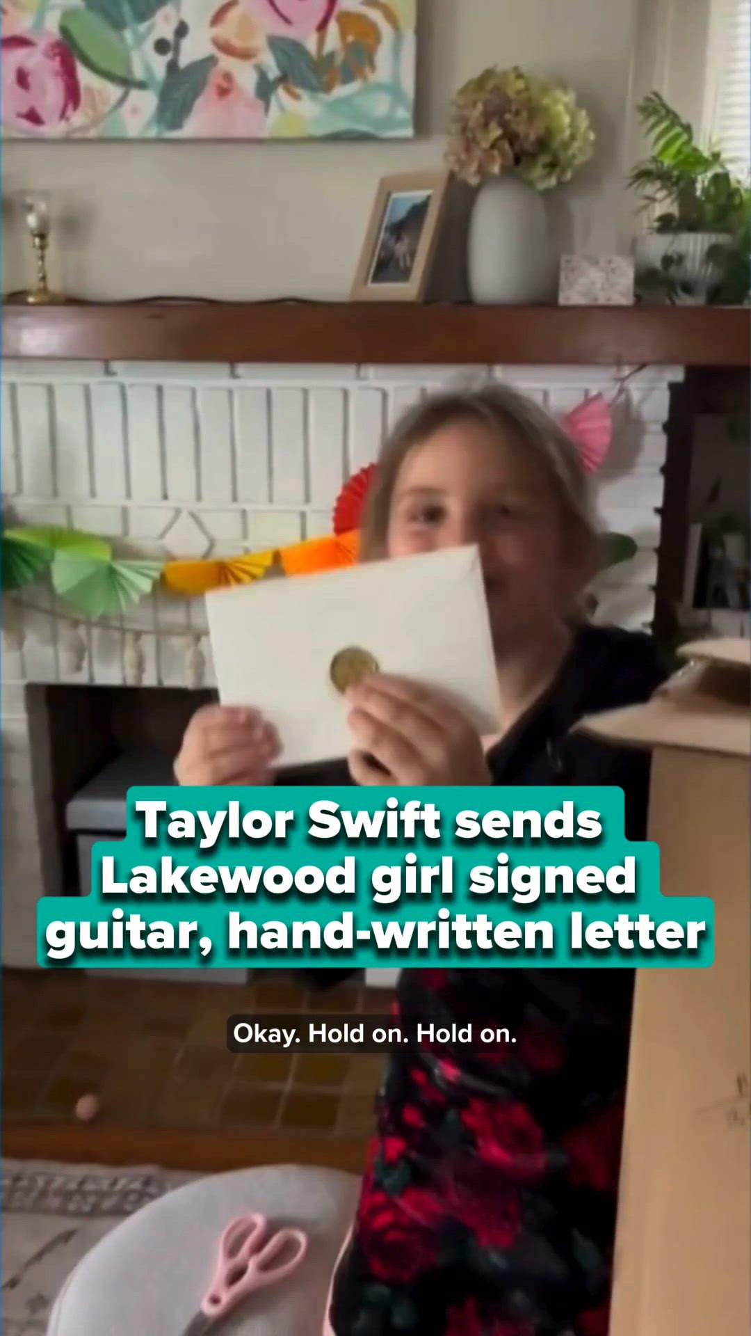 Taylor Swift sends Lakewood girl signed guitar, hand-written letter