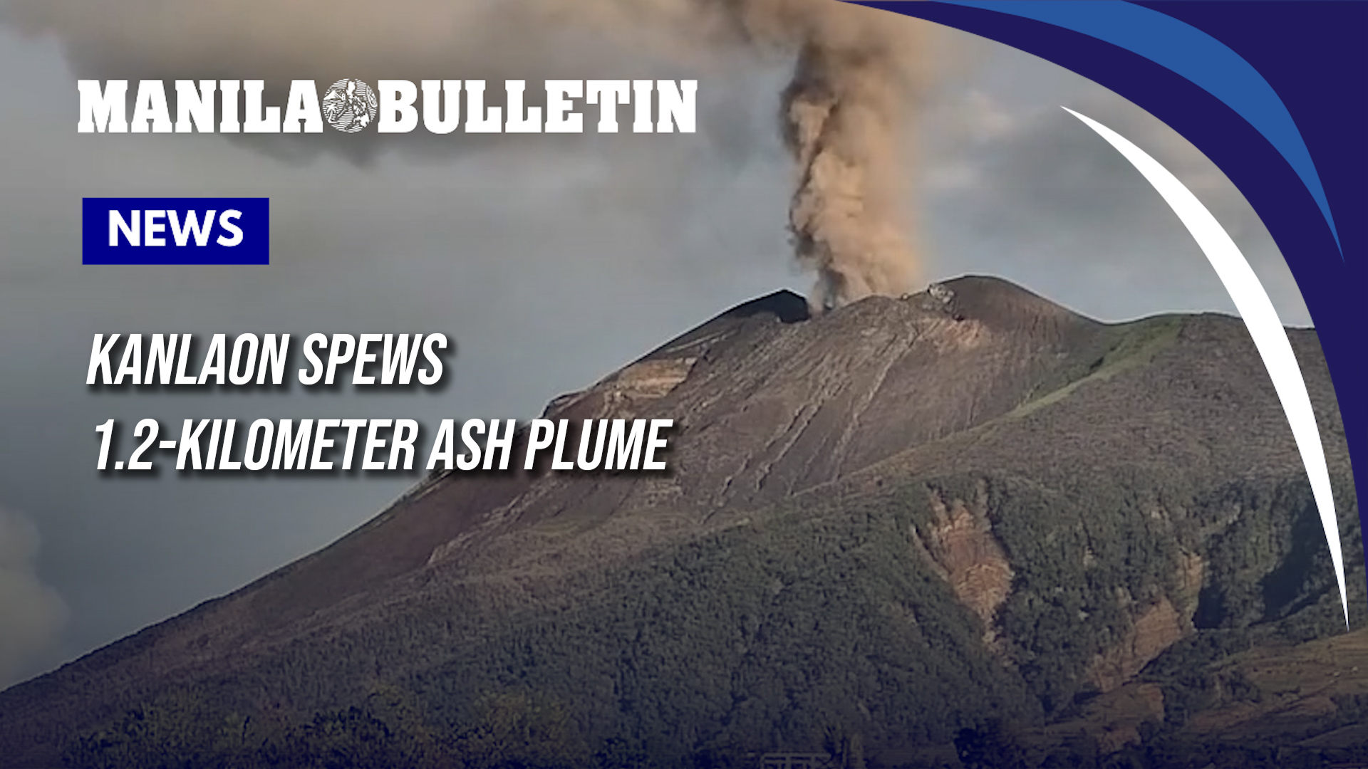 Kanlaon spews 1.2-kilometer ash plume on May 28