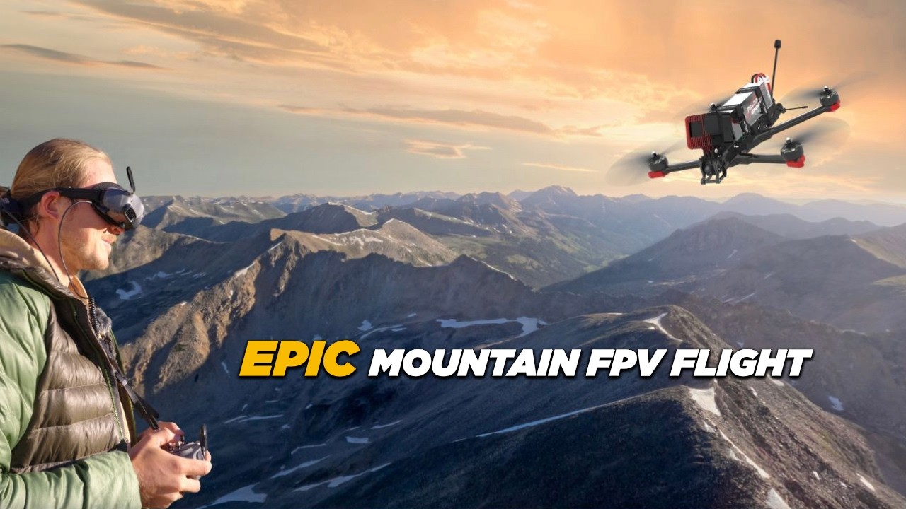 Long range FPV flight in Colorado with the GepRC Moz 7