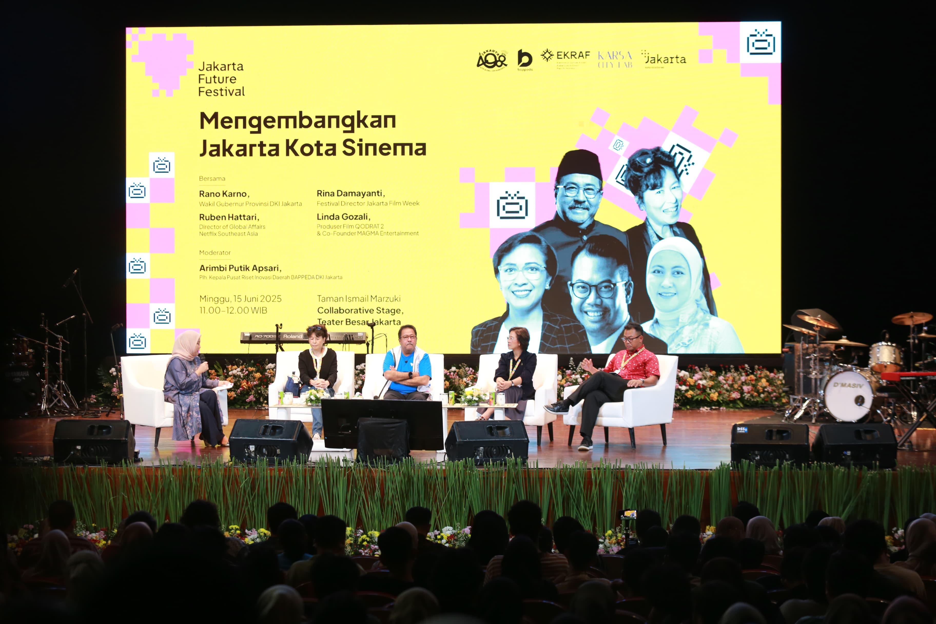 Menuju Top 50 Global City 2030, Industri Sinema Jadi Andalan Jakarta