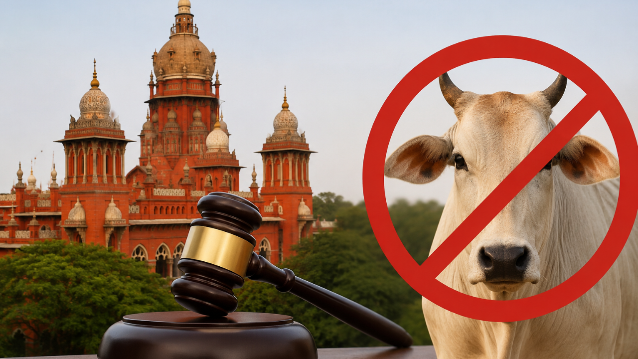 No cow slaughter on Bakrid: Madras High Court orders strict enforcement ...