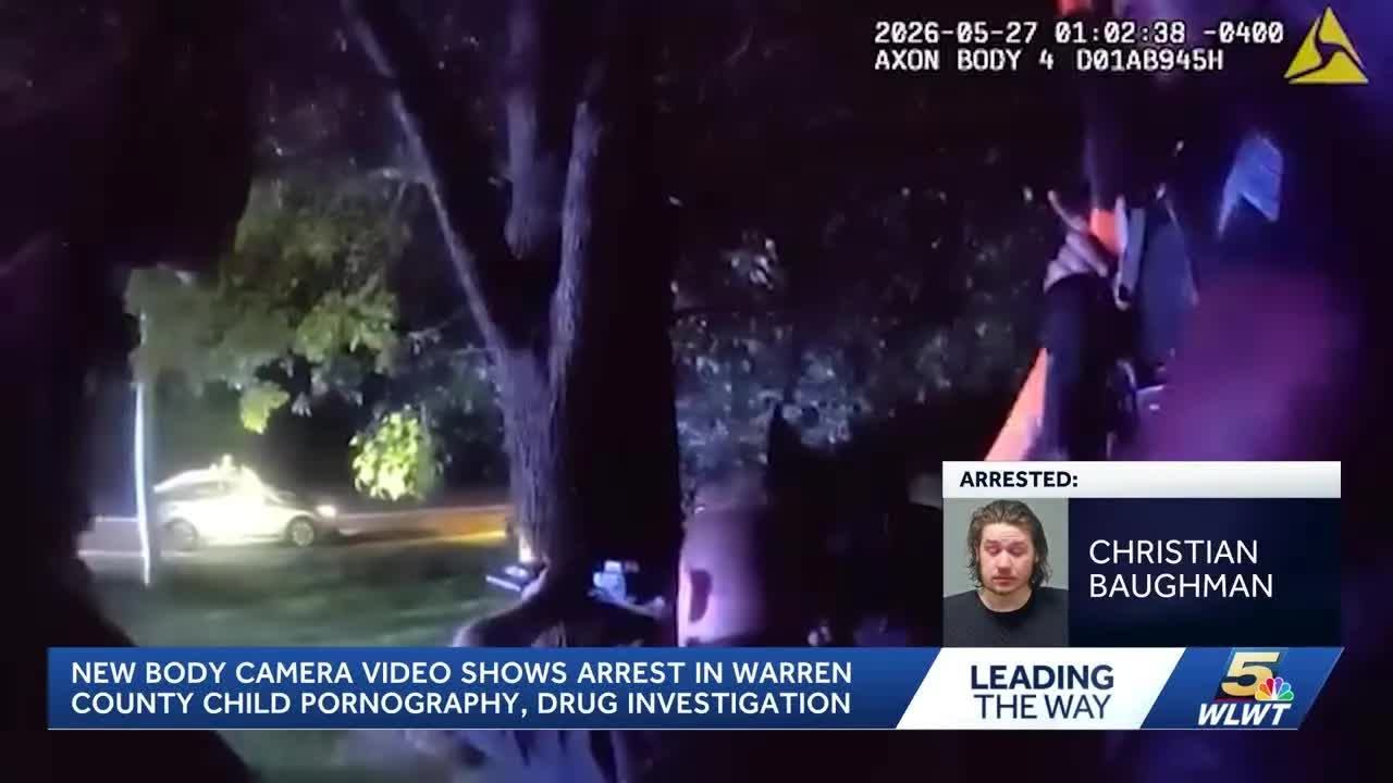 Body camera video shows arrest of Springboro man on drug, child porn ...