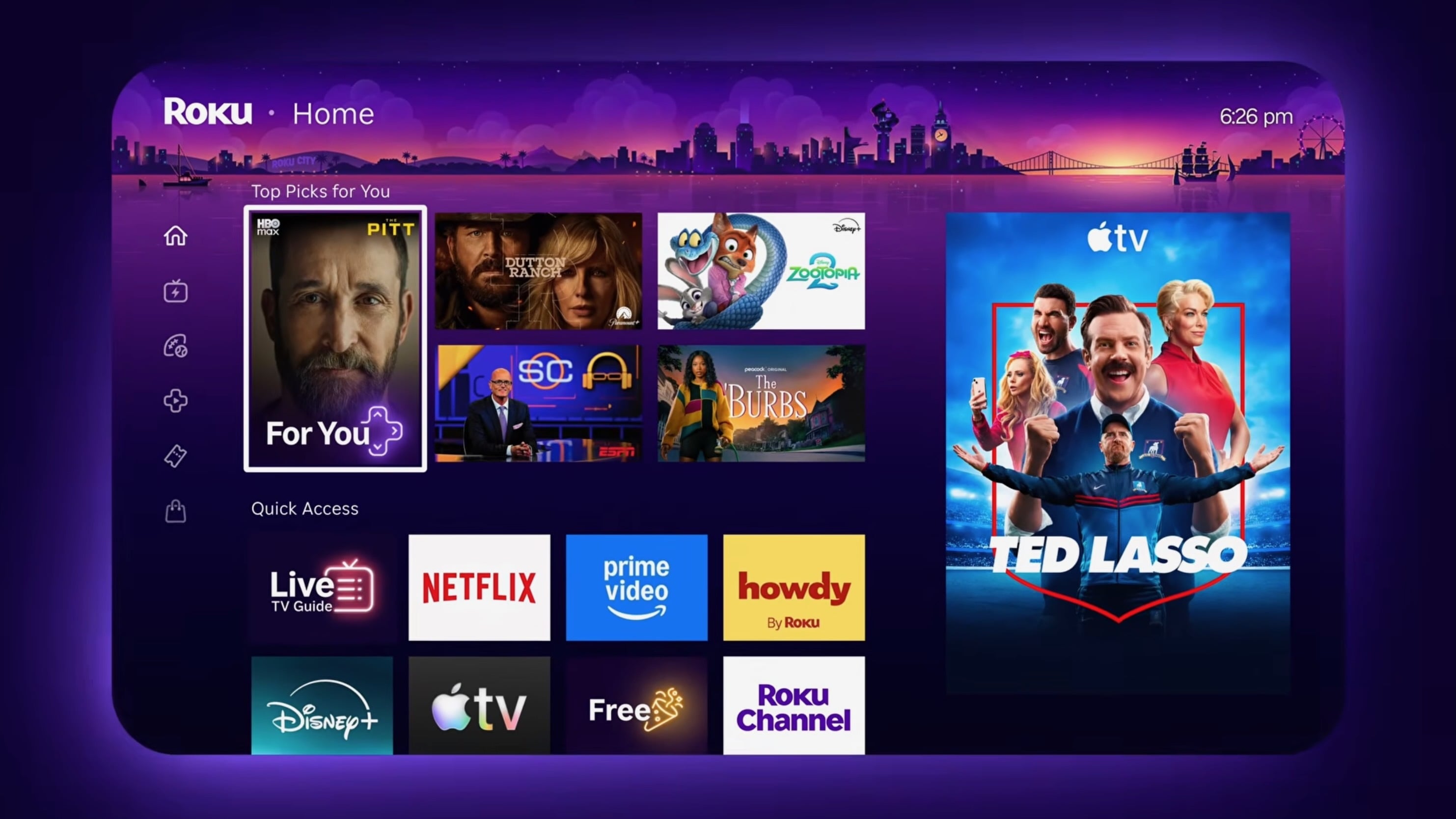 Roku's home screen redesign goes all-in on recommendations