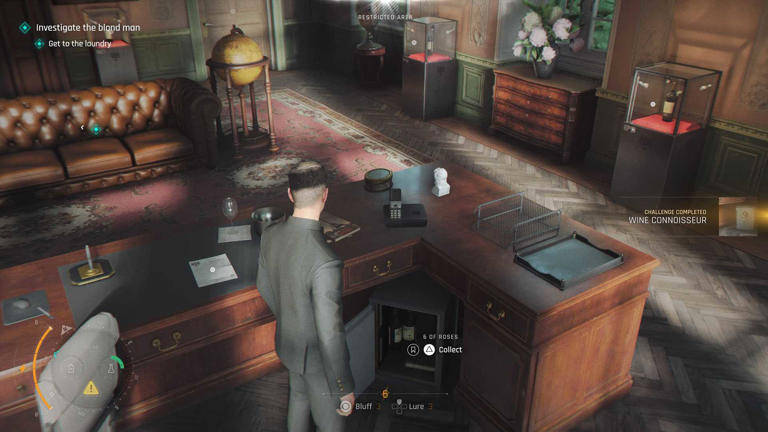 Slovakia hotel safe code location in 007 First Light