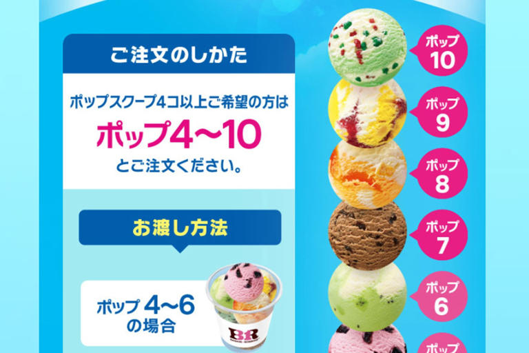 サーティワン「10個盛り」本日解禁！“よくばりフェス”開始、数量限定など注意点も