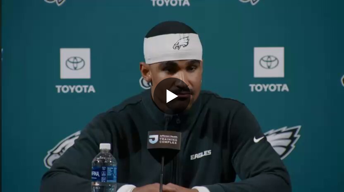 Jalen Hurts speaks out on AJ Brown 'feud' after not attending ...