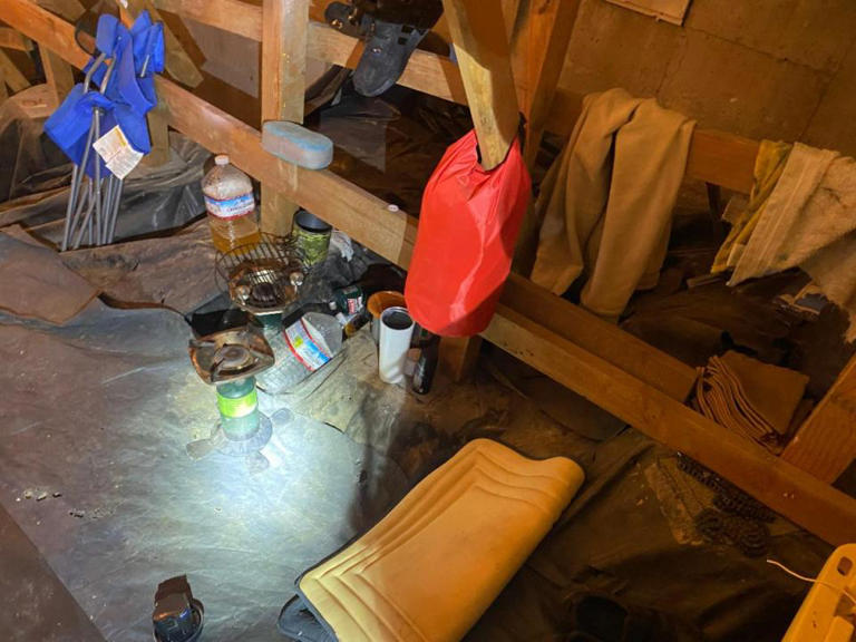 Burglar who secretly lived in Happy Valley crawlspace sentenced