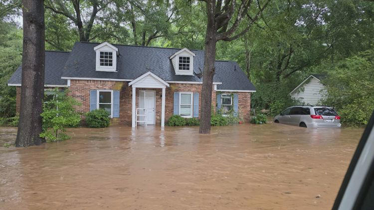 Families displaced after severe flooding devastates Irmo neighborhood